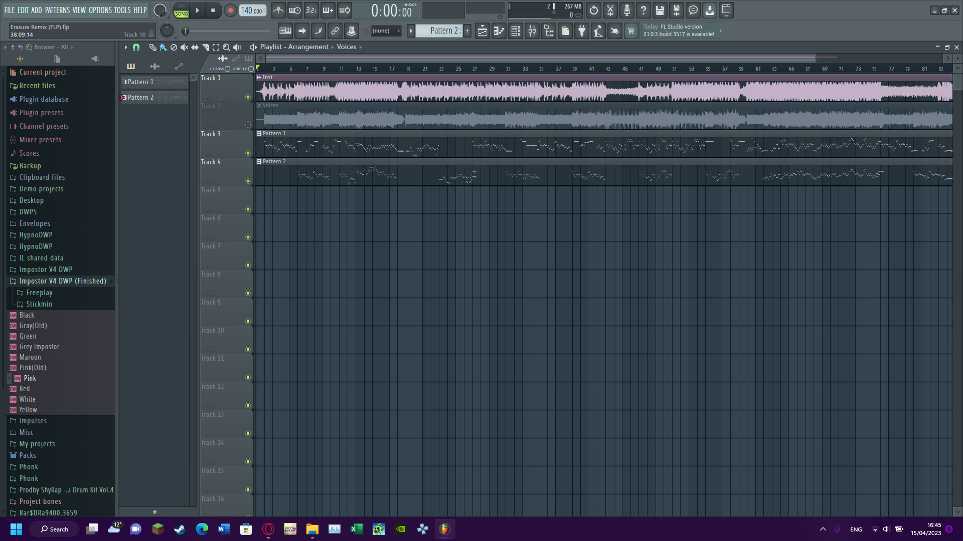 Erasure (FLP) from FNF D'lowing V2.5 Modding Tool for Friday Night ...