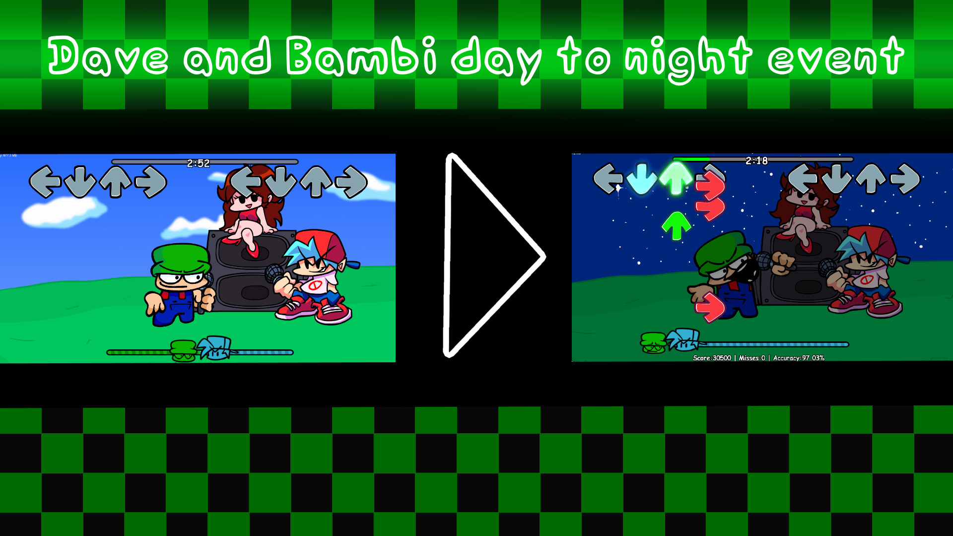 DNB night to day event for Psych Engine Modding Tool for Friday Night Funkin' | FNF Modding Tools