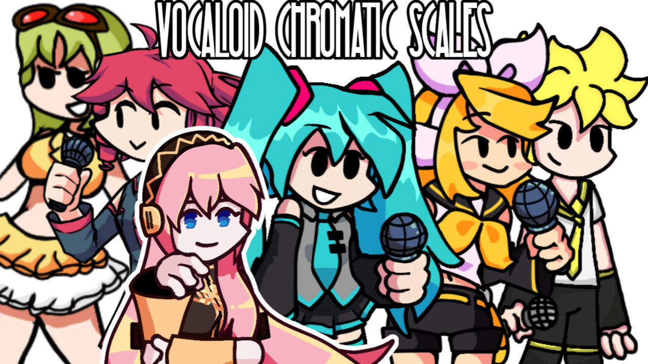 Vocaloid Chromatic Scales Modding Tool for Friday Night Funkin' | FNF ...