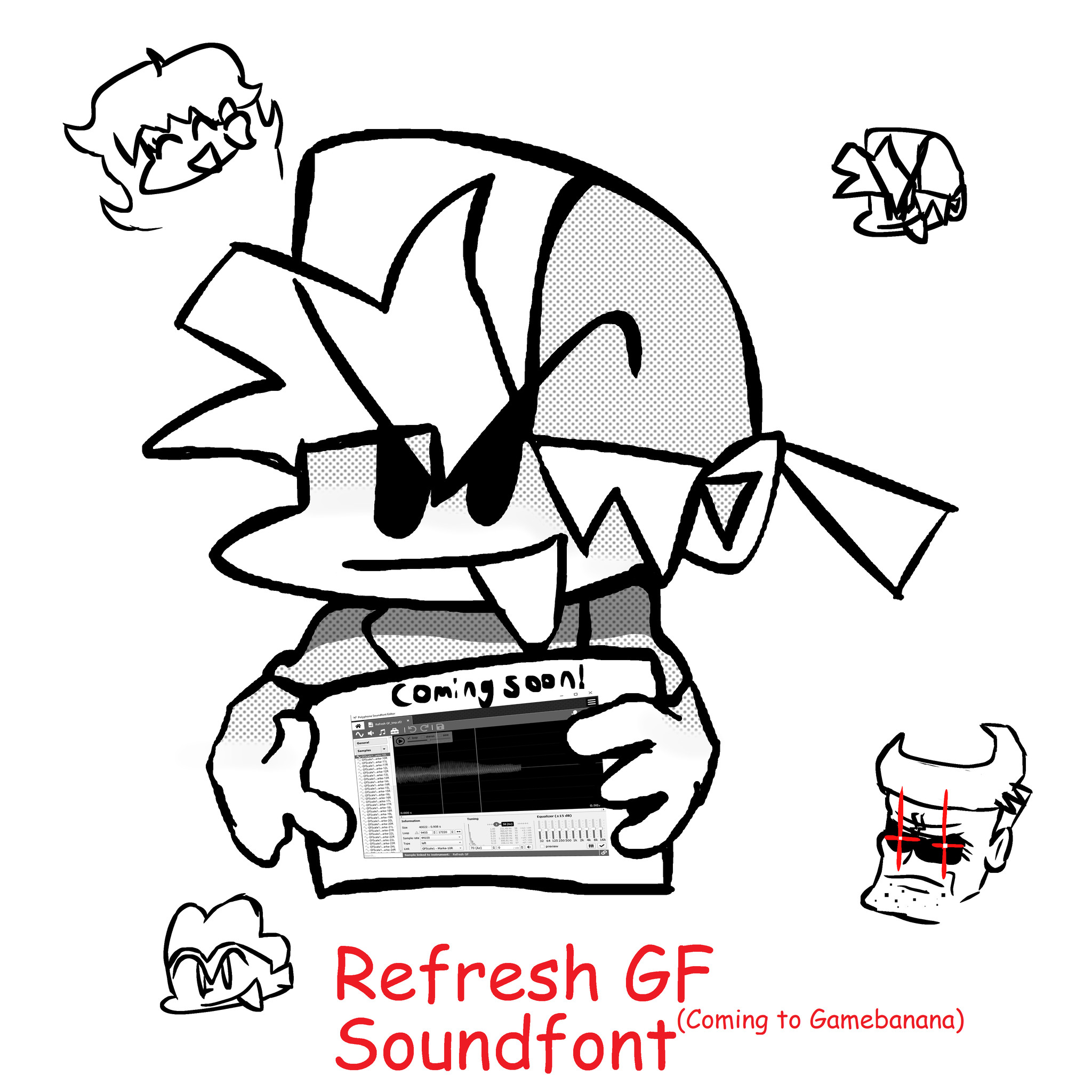 Refresh Girlfriend Soundfont! Modding Tool for Friday Night Funkin ...