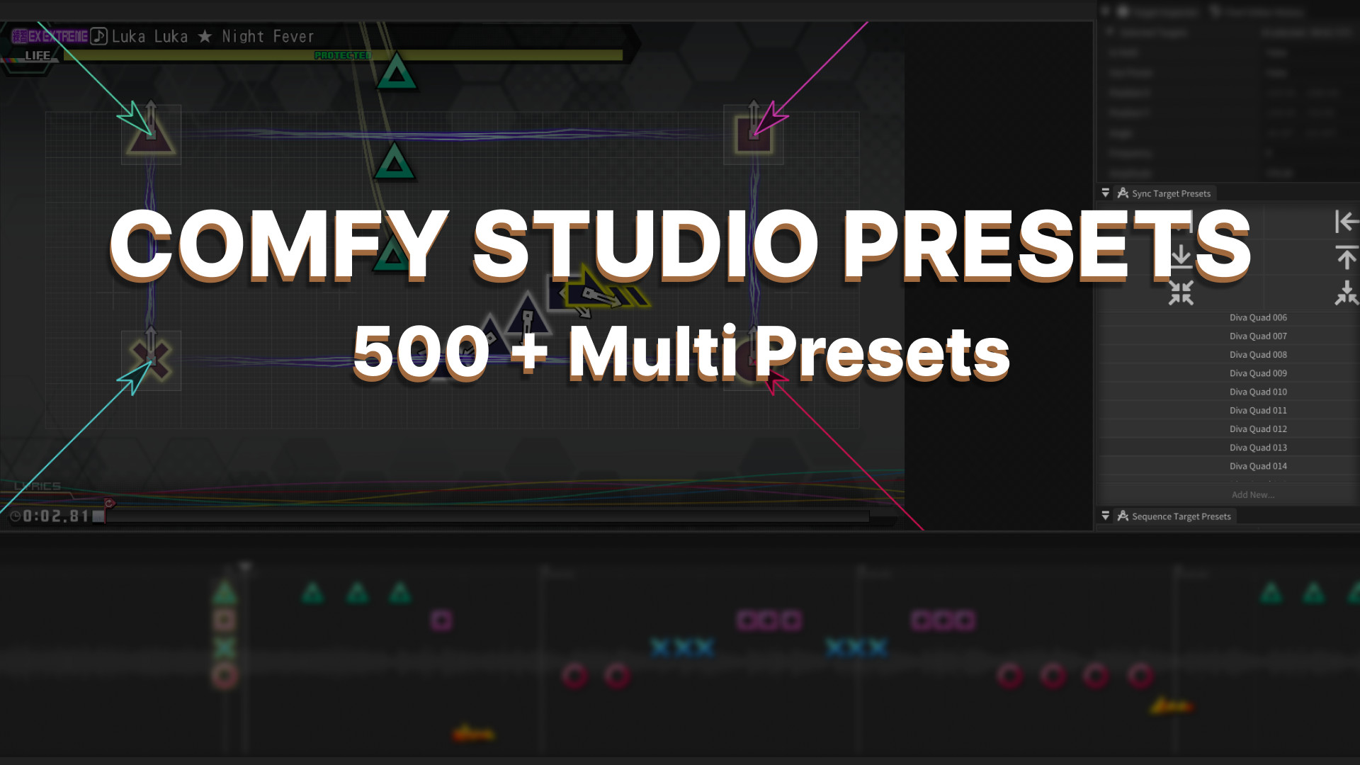All Officials Multi Presets Pack for Comfy Studio Modding Tool for Hatsune Miku: Project DIVA ...