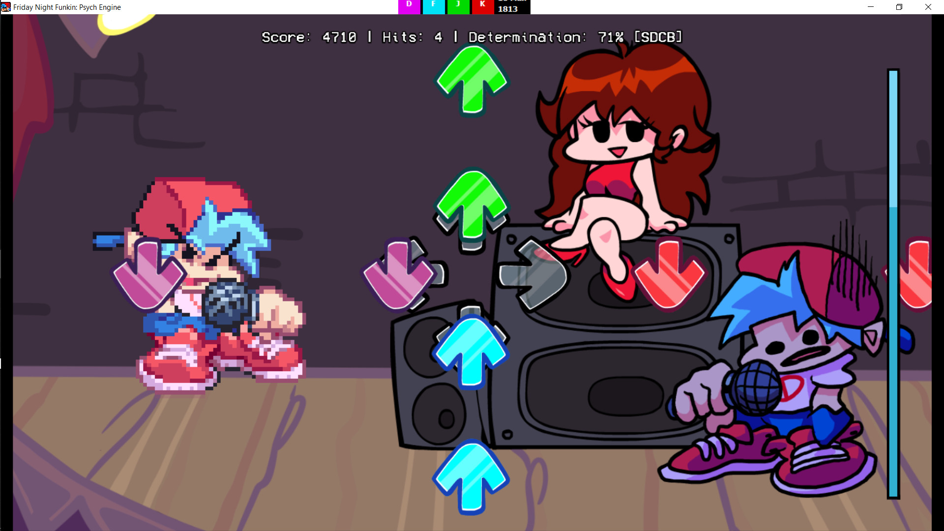 Centerscroll script (Undyne mode) Modding Tool for Friday Night Funkin ...