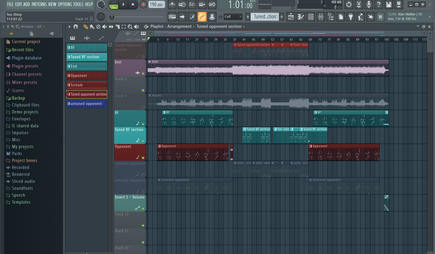 Golden Apple Too Shiny FLP Modding Tool for Friday Night Funkin' | FNF Modding Tools