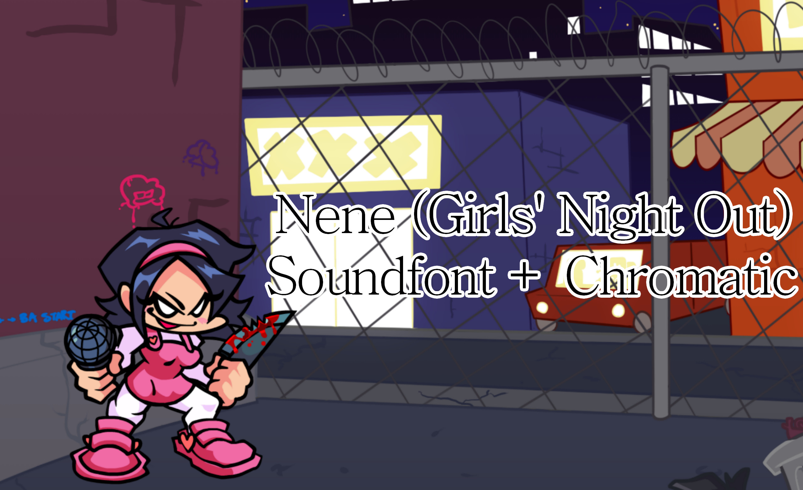 Nene (Girls' Night Out) Soundfont (sf2+Chromatic) Modding Tool for Friday Night Funkin' | FNF ...
