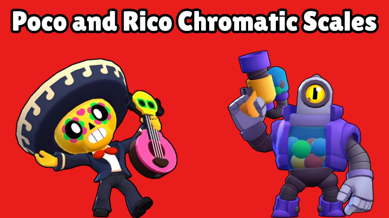 Poco and Rico Chromatic Scales (Brawl Stars) Modding Tool for Friday ...