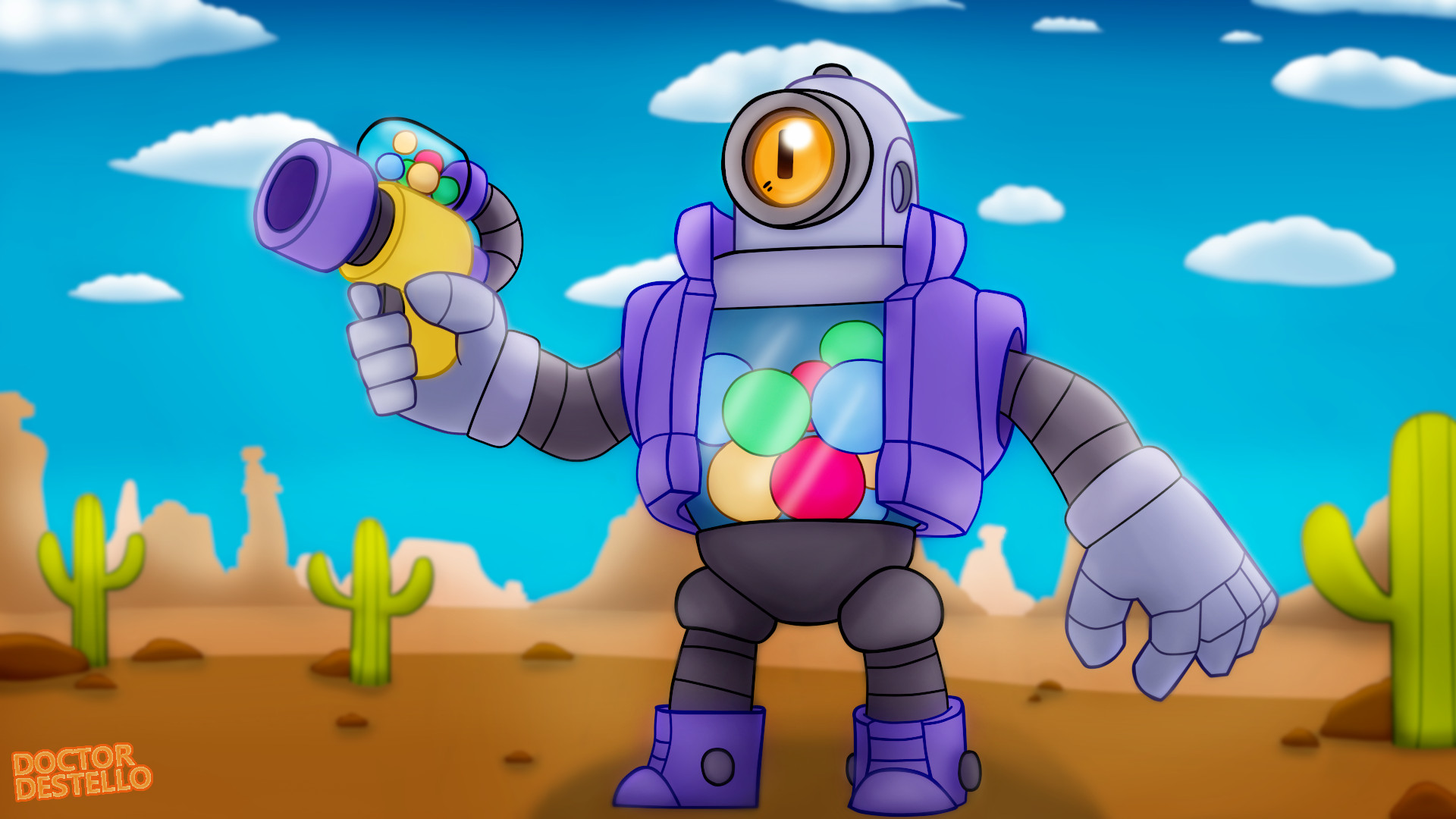 Poco and Rico Chromatic Scales (Brawl Stars) Modding Tool for Friday ...