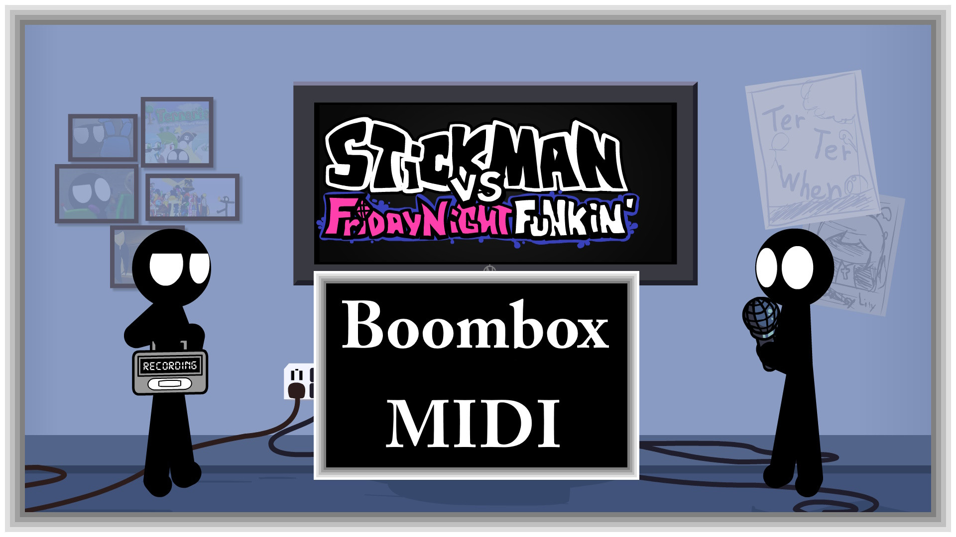 Stickman VS Friday Night Funkin - Boombox - MIDI Modding Tool for Friday Night Funkin' | FNF ...