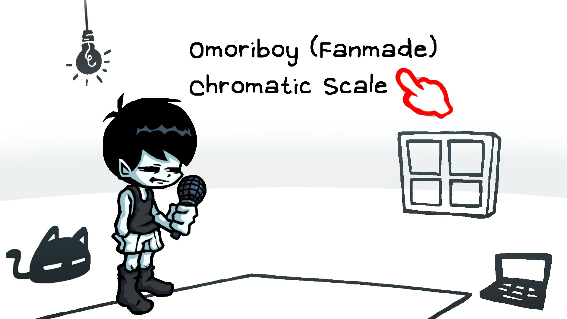 Funk Space: Omoriboy (Fanmade) Chromatic Scale [Friday Night Funkin ...