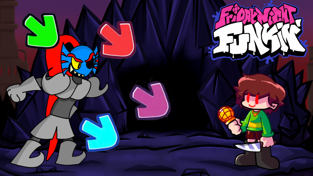 Chara & Undyne Chromatics Modding Tool for Friday Night Funkin' | FNF ...