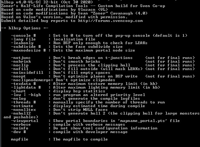 Sven Co Op Map Compilers Schlt V4 0 Modding Tool For Goldsource
