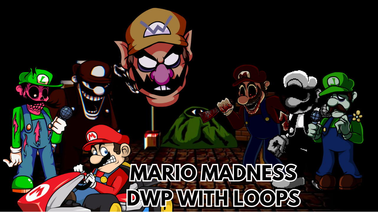Mario Madness DWP WITH LOOPS Modding Tool for Friday Night Funkin ...