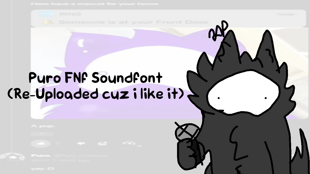 Puro FNF Soundfont (Re-Upload IfGetsDeletedAgain) Modding Tool for ...