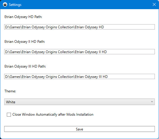 Etrian Odyssey Mod Manager Modding Tool for Etrian Odyssey HD | EOHD Modding Tools