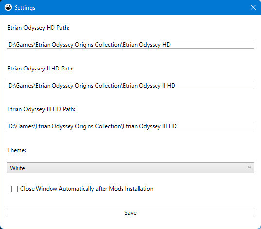 Etrian Odyssey Mod Manager Modding Tool for Etrian Odyssey III HD | EO3HD Modding Tools