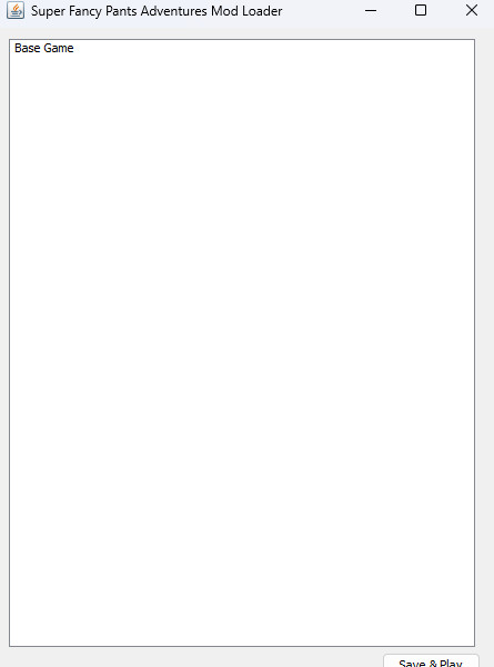 SFPA Mod Loader Modding Tool for Super Fancy Pants Adventure | SFPA Modding Tools