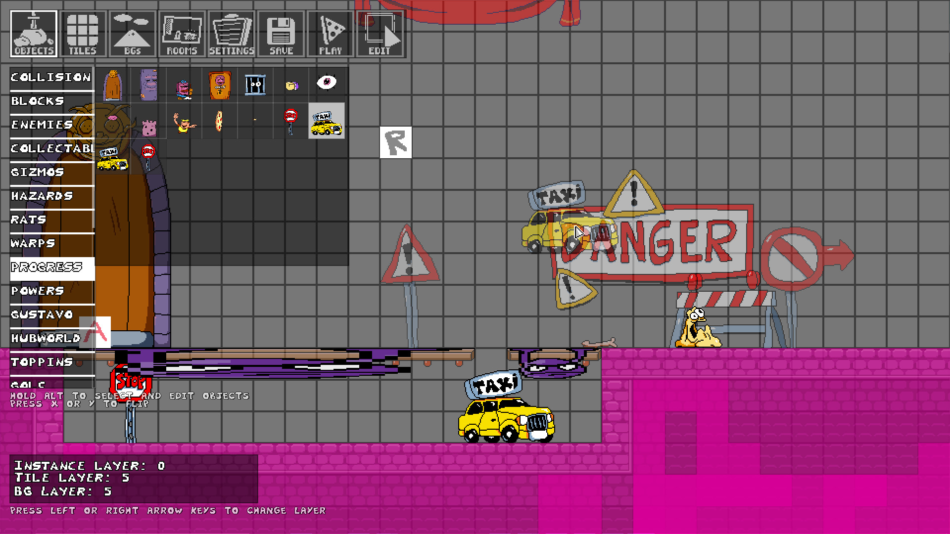 CYOP Object pack Modding Tool for Pizza Tower | PT Modding Tools