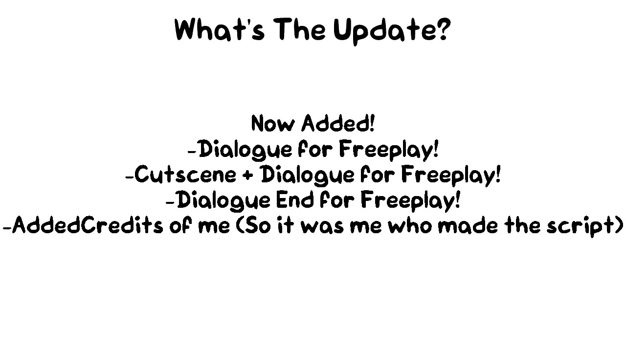 Cutscene In Freeplay (Dialogue added) Modding Tool for Friday Night ...