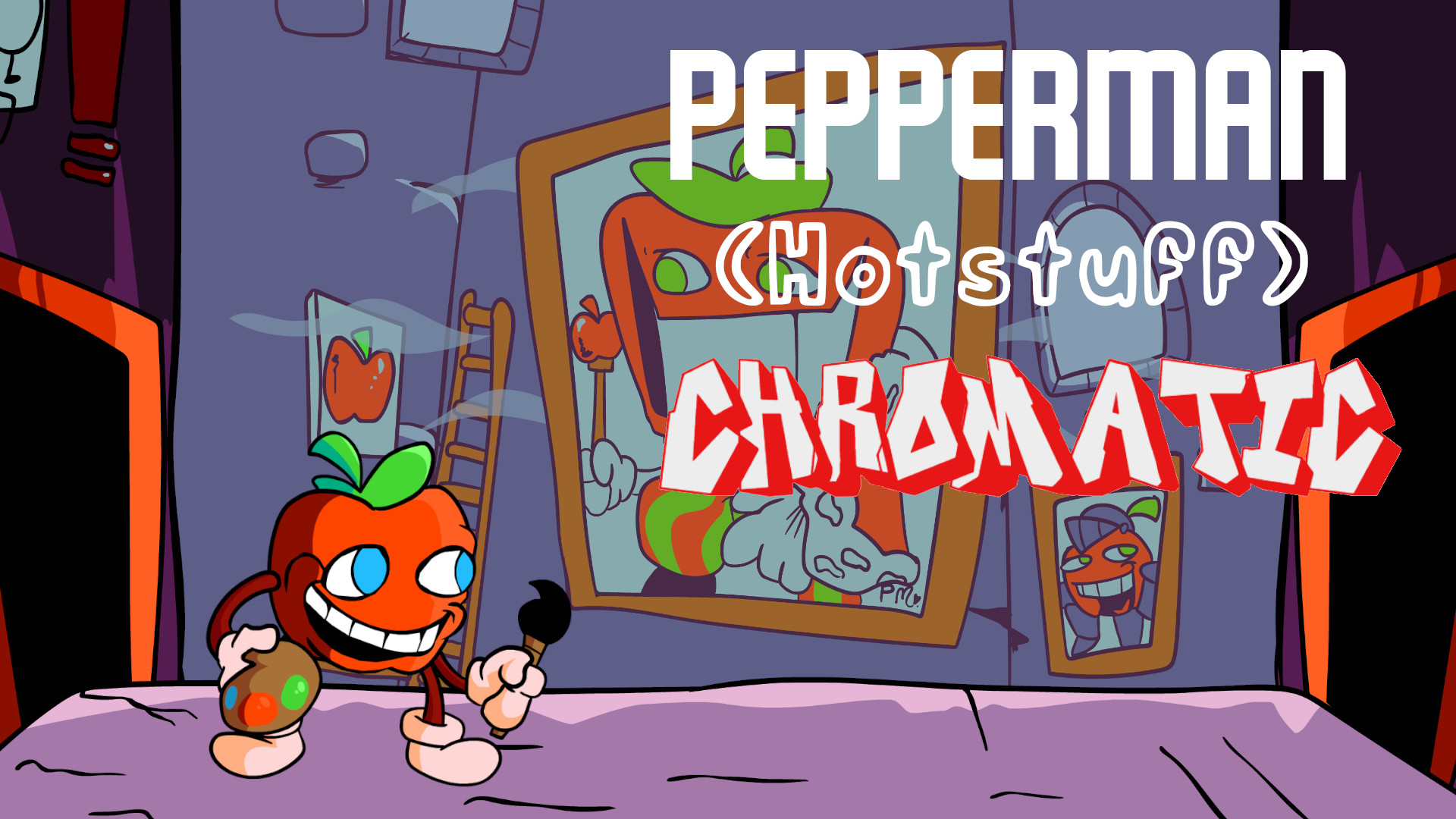 Pepperman (Hotstuff) Fan-Made Chromatic Modding Tool for Friday Night Funkin' | FNF Modding Tools