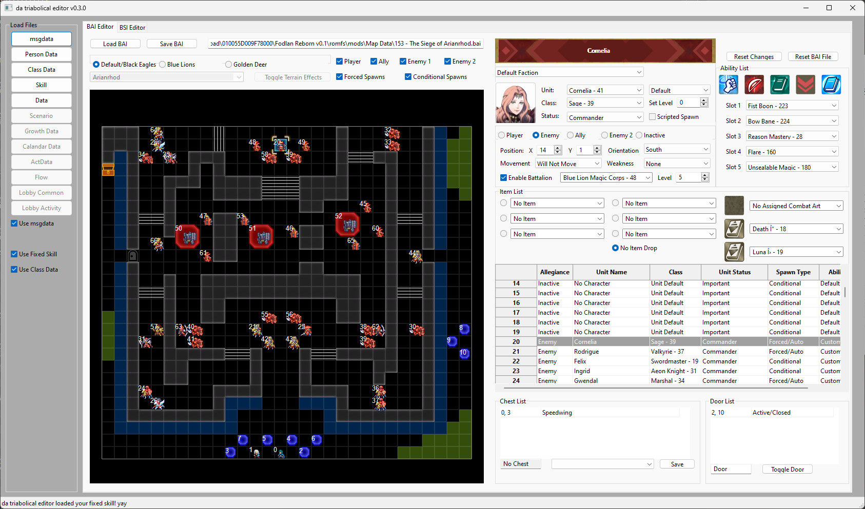 Triabolical Editor: Map/Text/Data Editor/Patcher Modding Tool for Fire ...