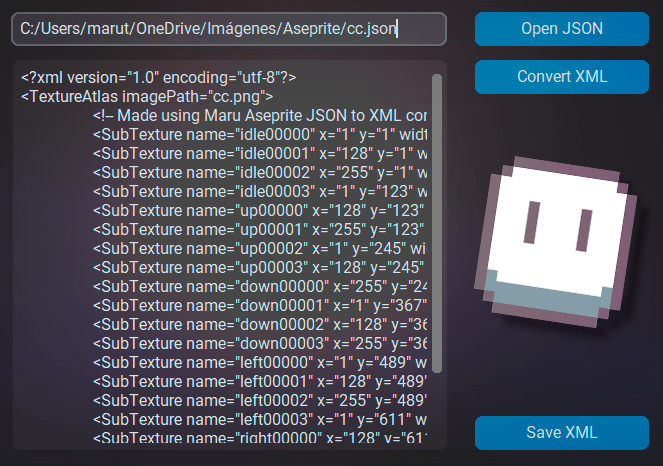 Aseprite JSON to XML Modding Tool for Friday Night Funkin' | FNF Modding Tools