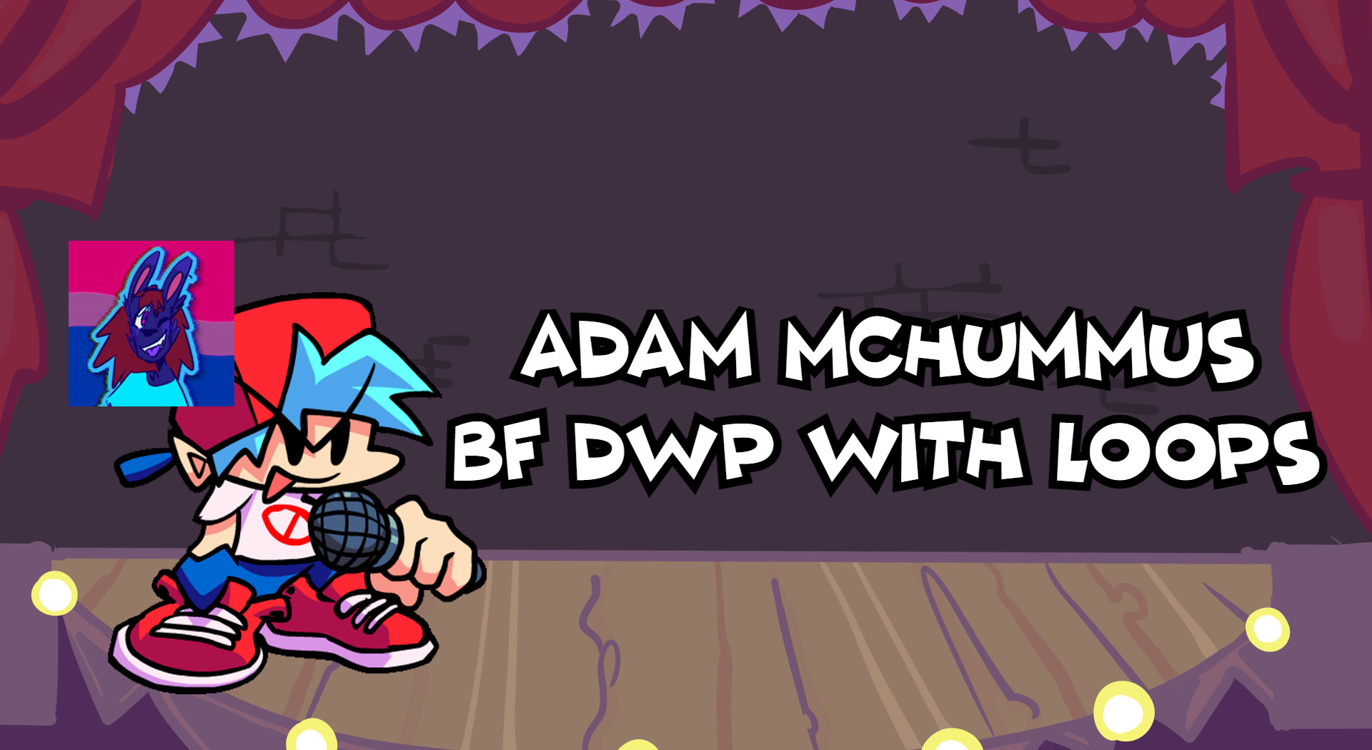 Adam McHummus BF DWP With Loops Modding Tool for Friday Night Funkin ...