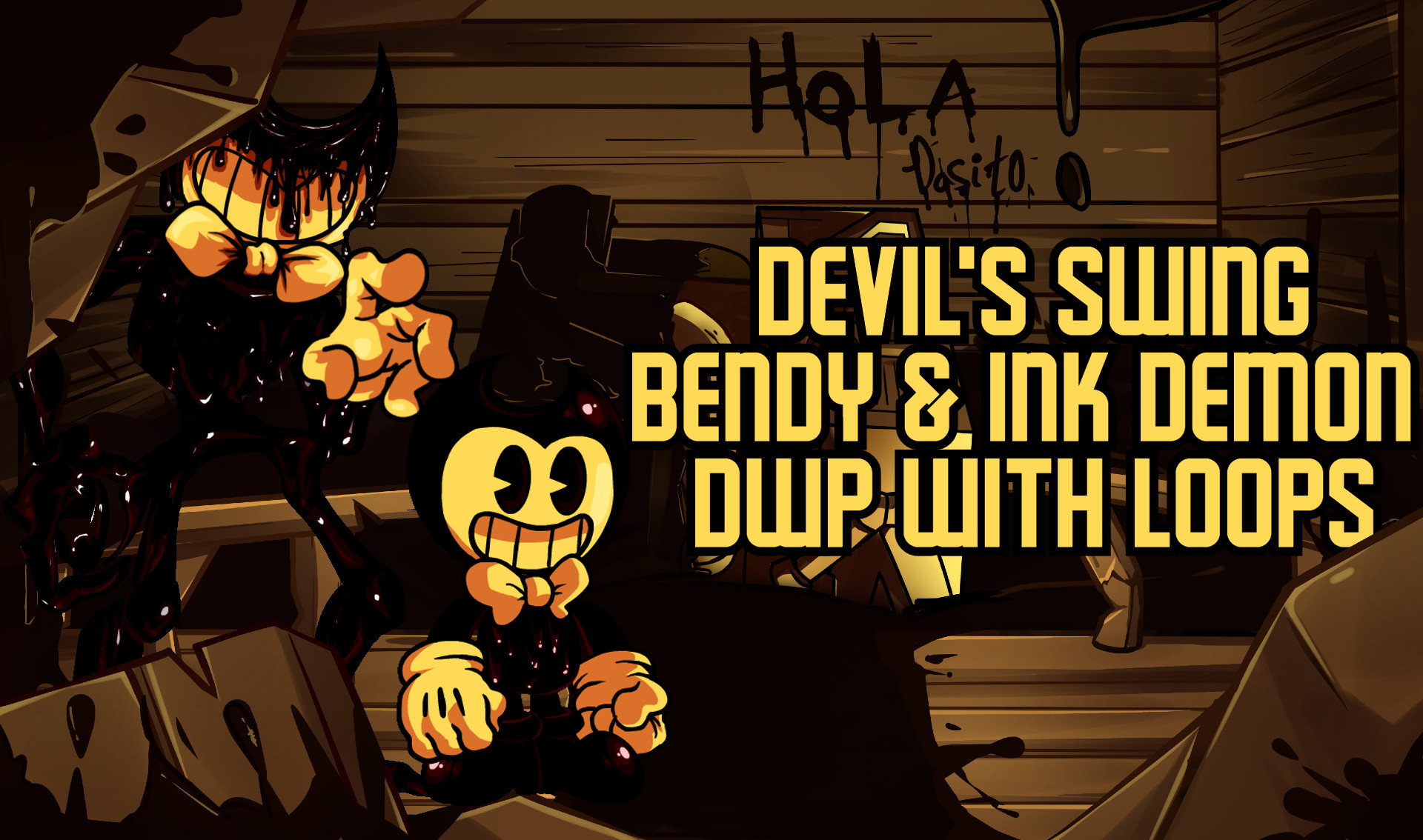 Devil's Swing Bendy & Ink Demon DWP With Loops Modding Tool for Friday ...