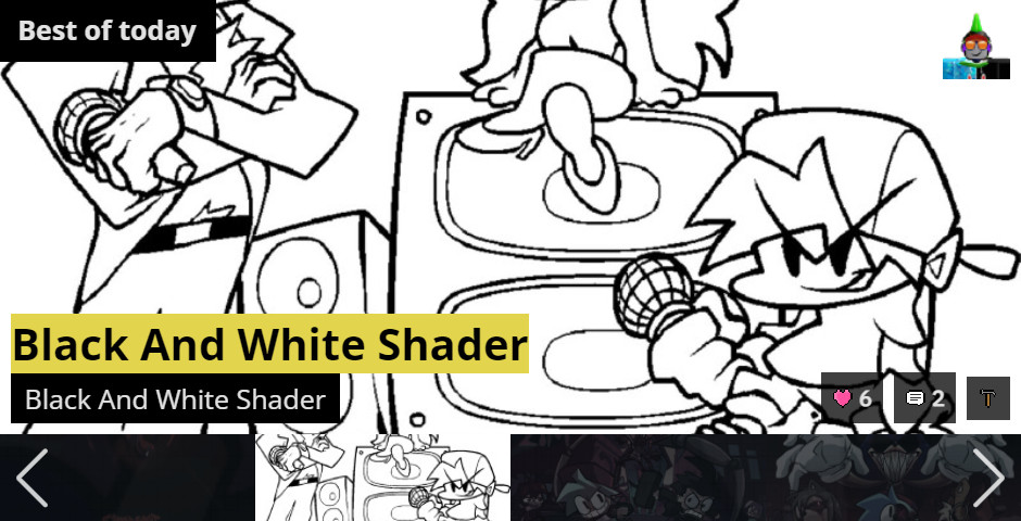 Black And White Shader Modding Tool for Friday Night Funkin' | FNF Modding Tools