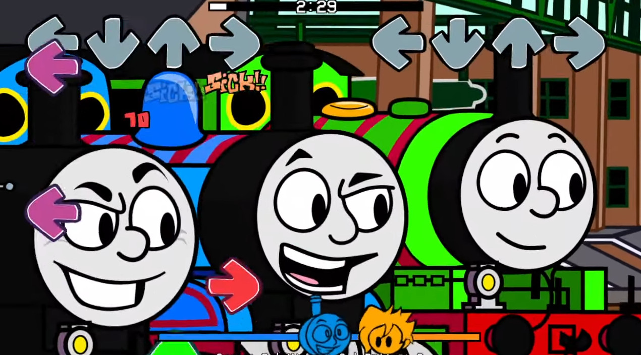 Andrew's Thomas chromatic pack Modding Tool for Friday Night Funkin ...