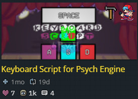 Keyboard Script for Psych Engine Modding Tool for Friday Night Funkin' | FNF Modding Tools