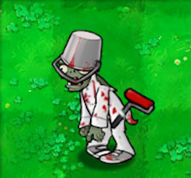 Plants Vs Zombies Buckethead Zombie