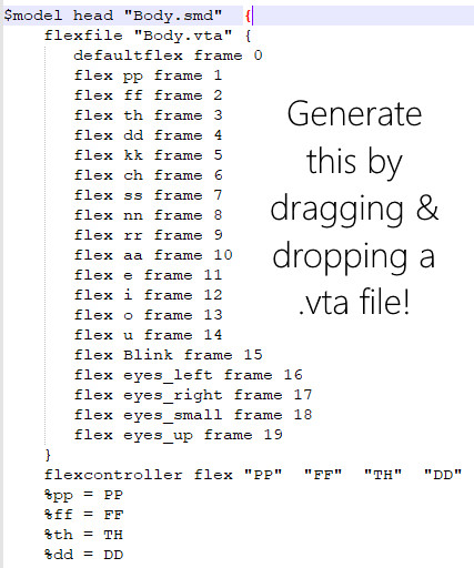 FlexBuilder (.vta code generator) Modding Tool for Source Engine | Source Modding Tools