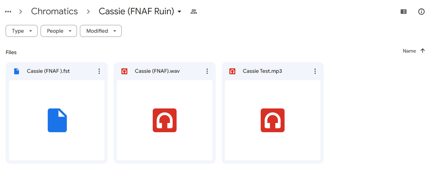Cassie Chromatic (FNAF Ruin) Modding Tool for Friday Night Funkin ...