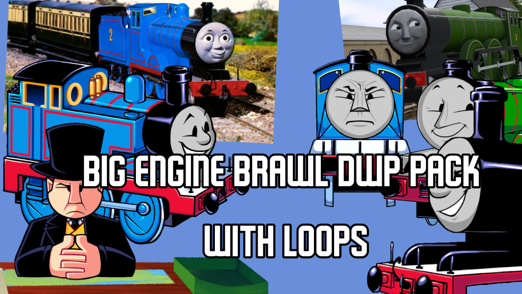 Big Engine Brawl DWP Pack With Loops Modding Tool for Friday Night ...