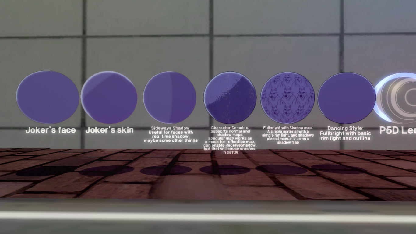 Blender GFS Plugin Material Collection Modding Tool for Persona 5 Royal ...