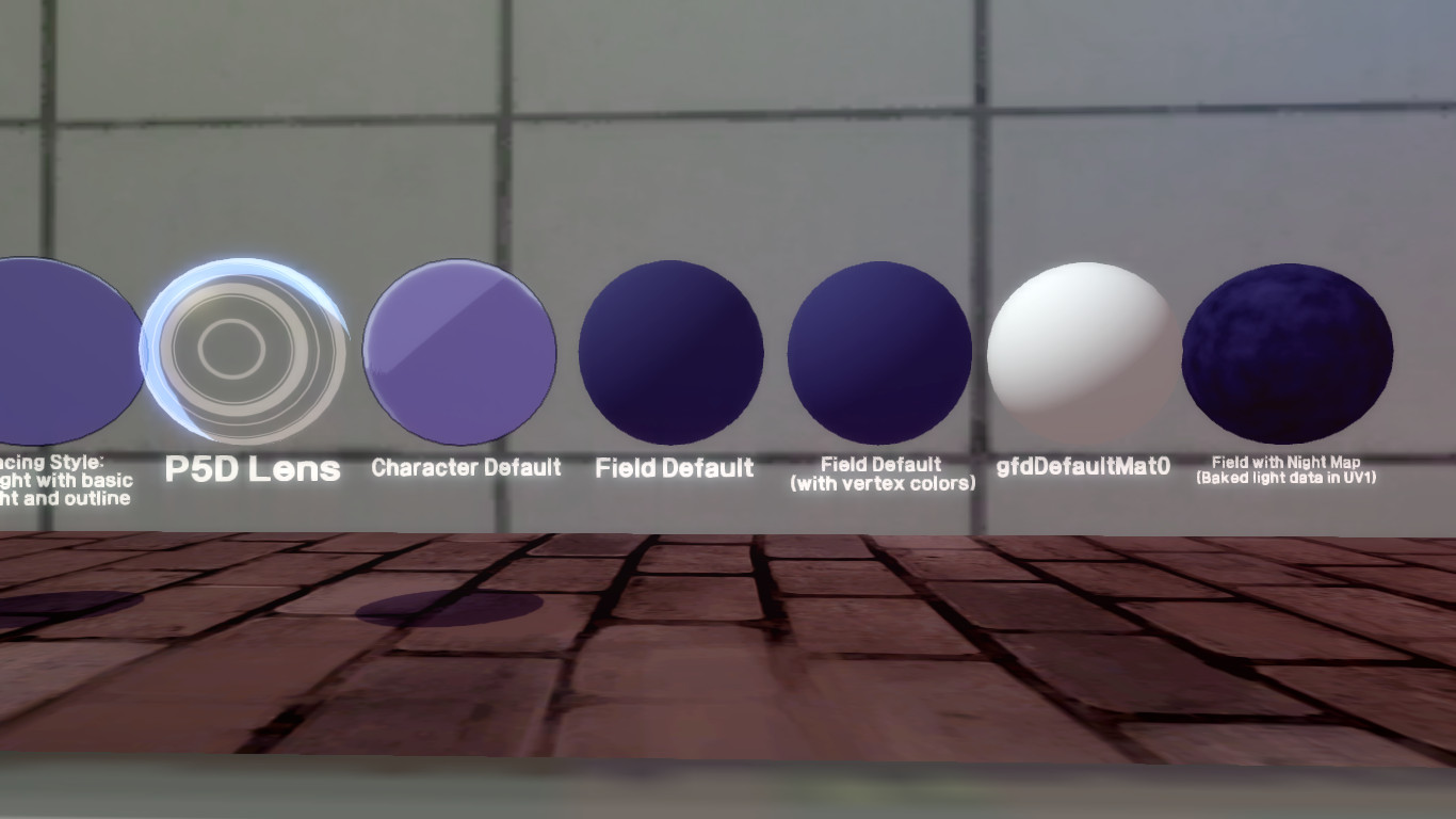 Blender GFS Plugin Material Collection Modding Tool for Persona 5 Royal ...