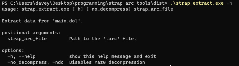 strap.arc tools Modding Tool for Wii Sports | Wii Sports Modding Tools