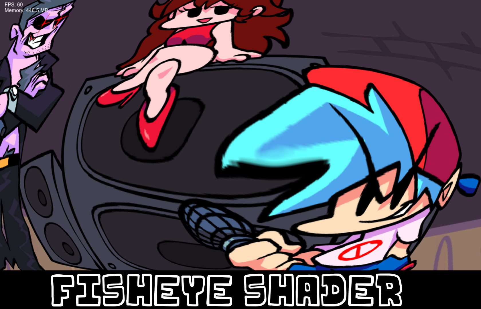 Fisheye Shader Modding Tool for Friday Night Funkin' | FNF Modding Tools