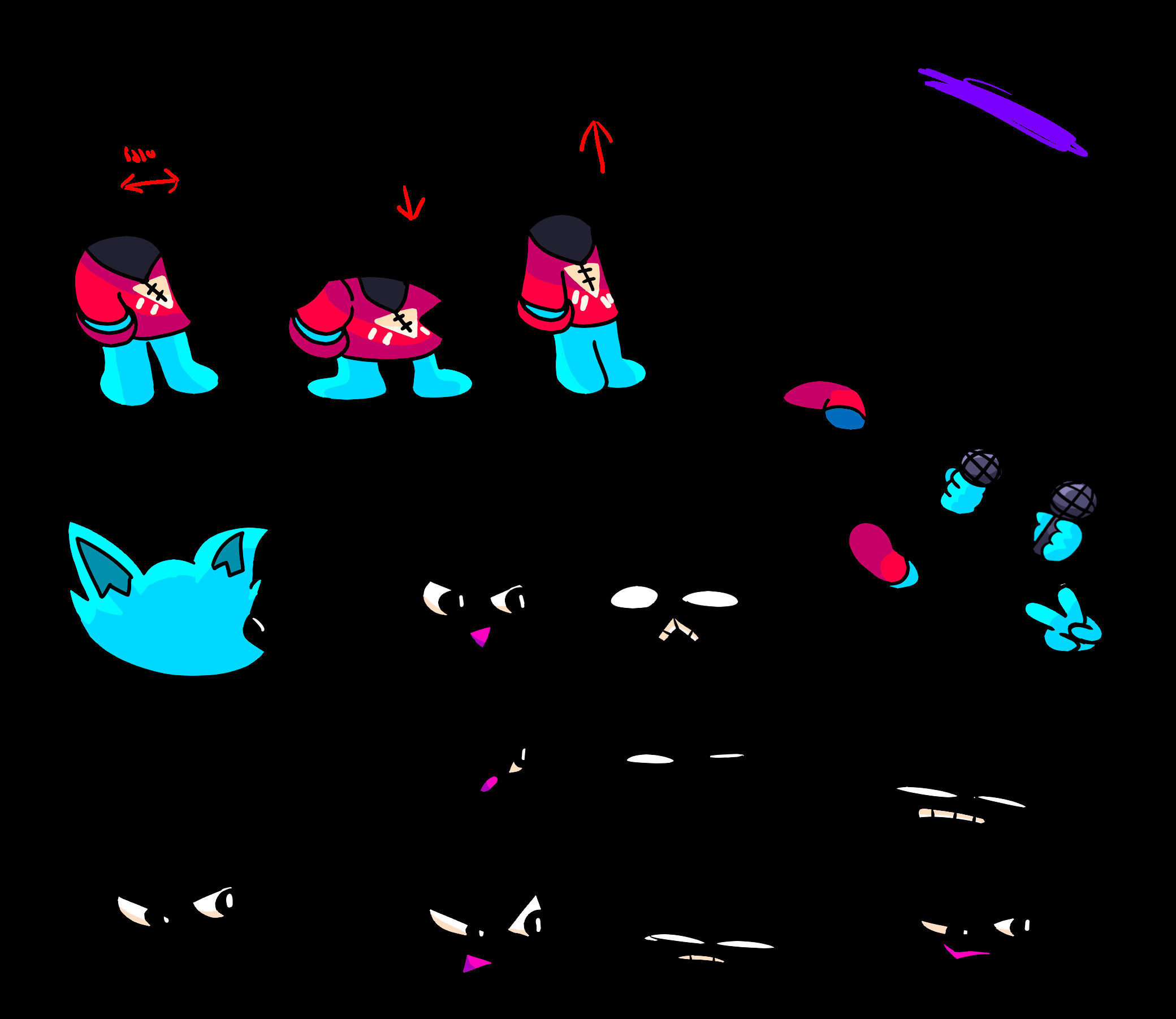 cult of the lamb sprite map Modding Tool for Friday Night Funkin' | FNF ...