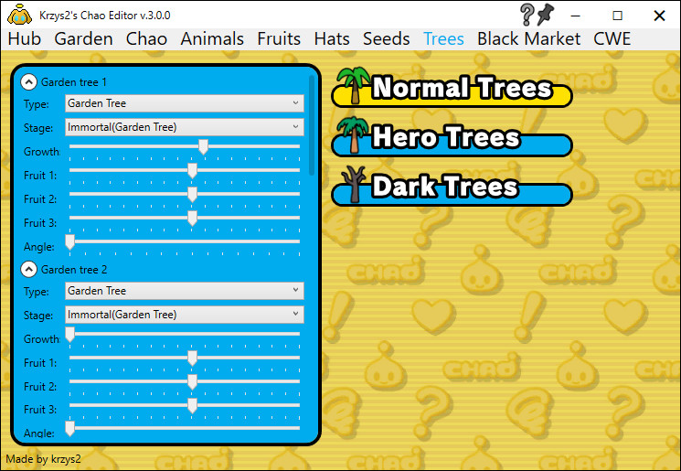 Krzys2's Chao Editor Modding Tool for Sonic Adventure 2 | SA2 Modding Tools
