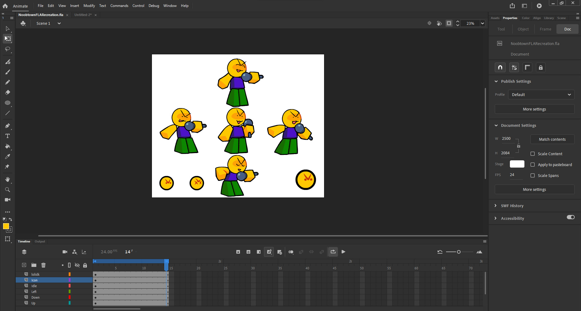 FNF NoobTown | FLA Recreation (GET THE REAL ONES) Modding Tool for ...