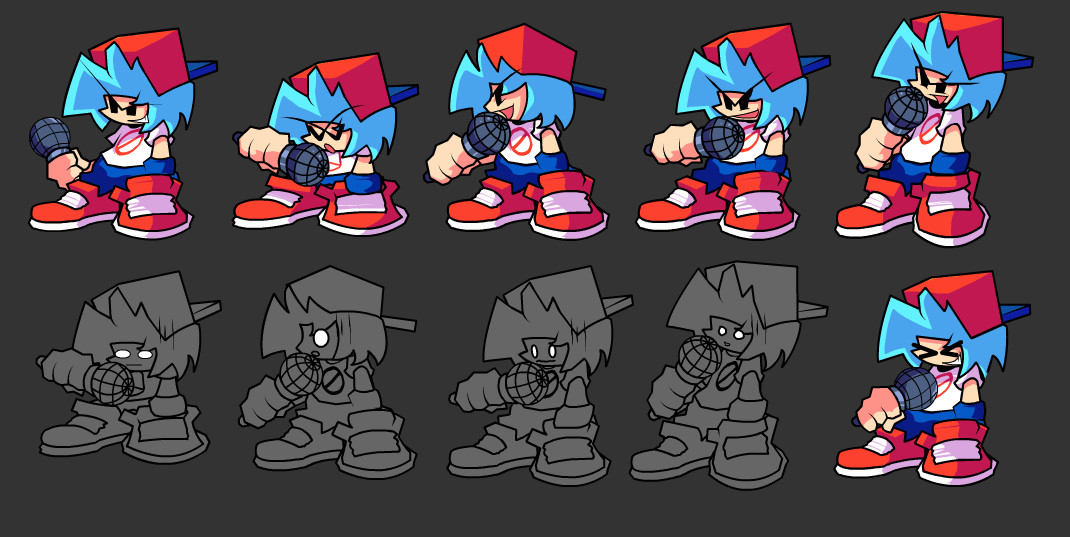 BF reanimated(lan version) Modding Tool for Friday Night Funkin' | FNF ...