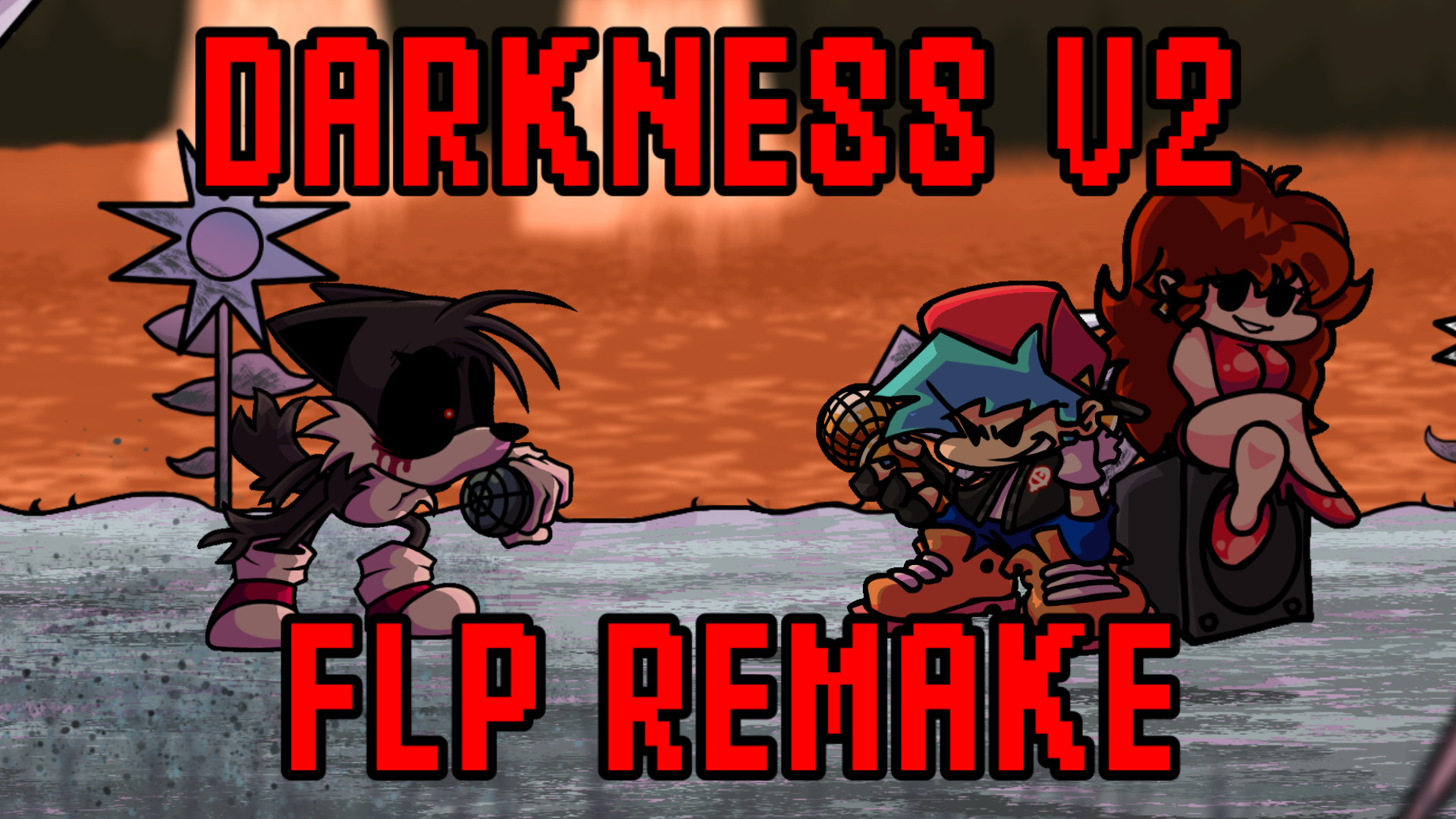 FNF Darkness V2 (Almost 100% Accurate) FLP Modding Tool for Friday Night Funkin' | FNF Modding Tools