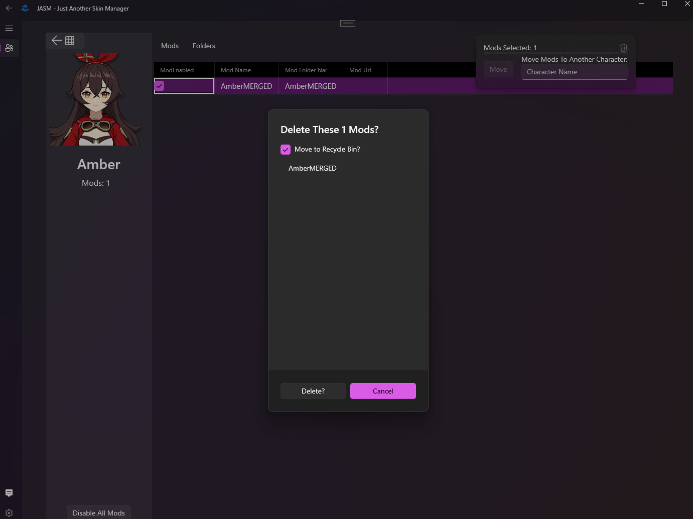 JASM - Just Another Skin Manager Modding Tool for Genshin Impact | GI ...