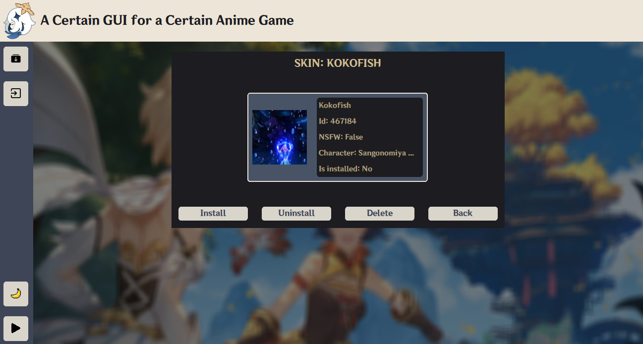 ACGCAG - Skin Manager Modding Tool for Genshin Impact | GI Modding Tools
