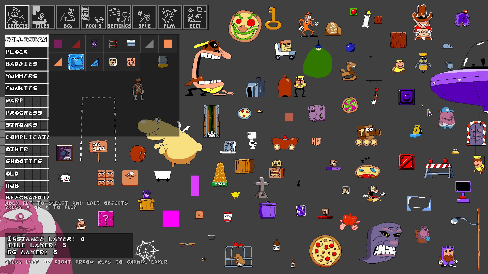 ARCANE: CYOP Add-On (PTUCE Friendly) Modding Tool for Pizza Tower | PT Modding Tools