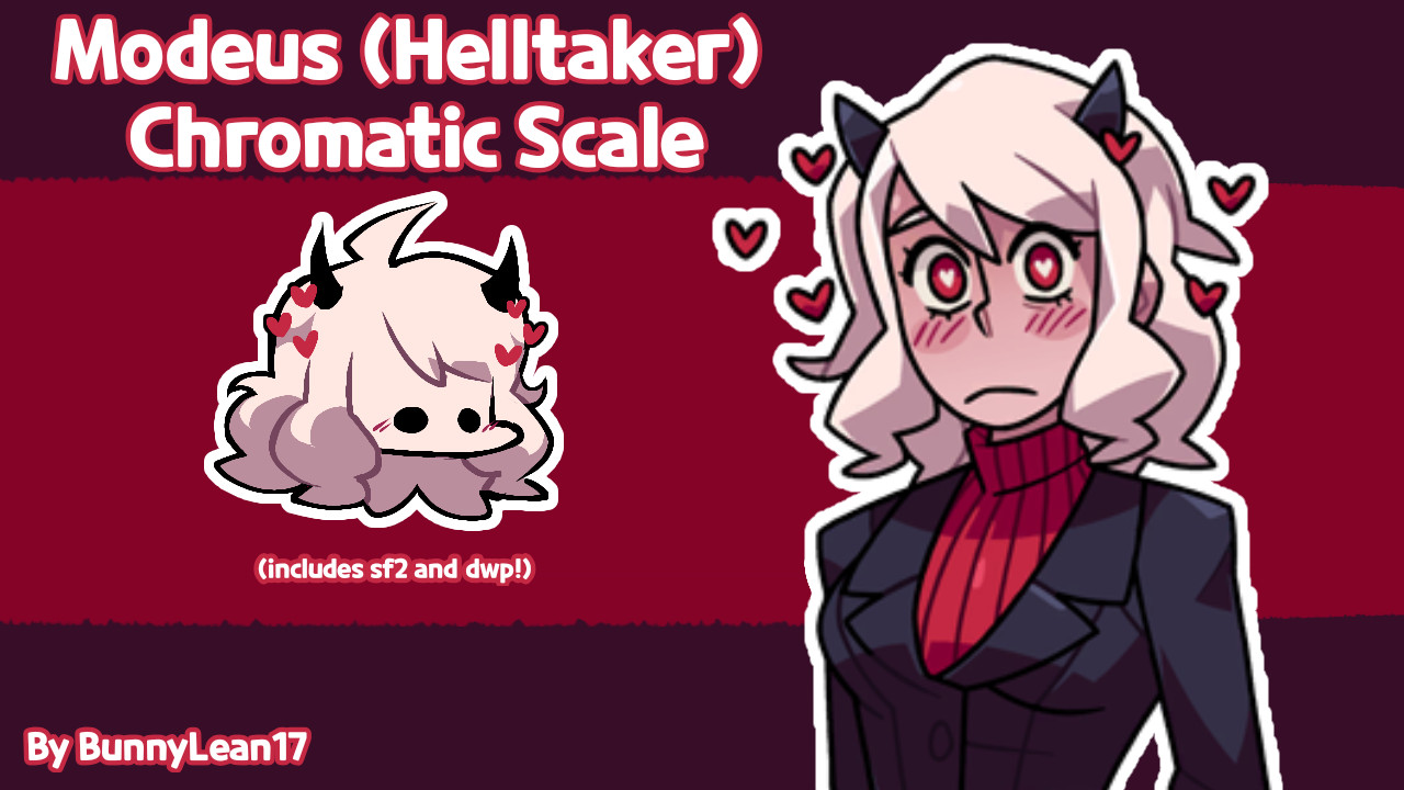 Modeus Helltaker Chromatics (includes sf2 and dwp) Modding Tool for ...