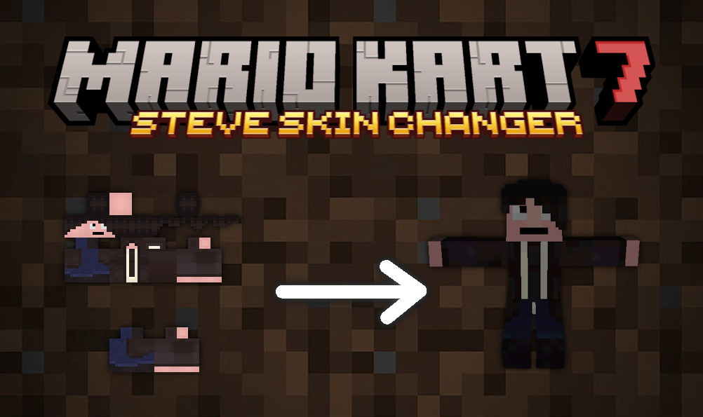 Mario Kart 7 Steve Skin Changer Modding Tool for Mario Kart 7 | MK7 ...