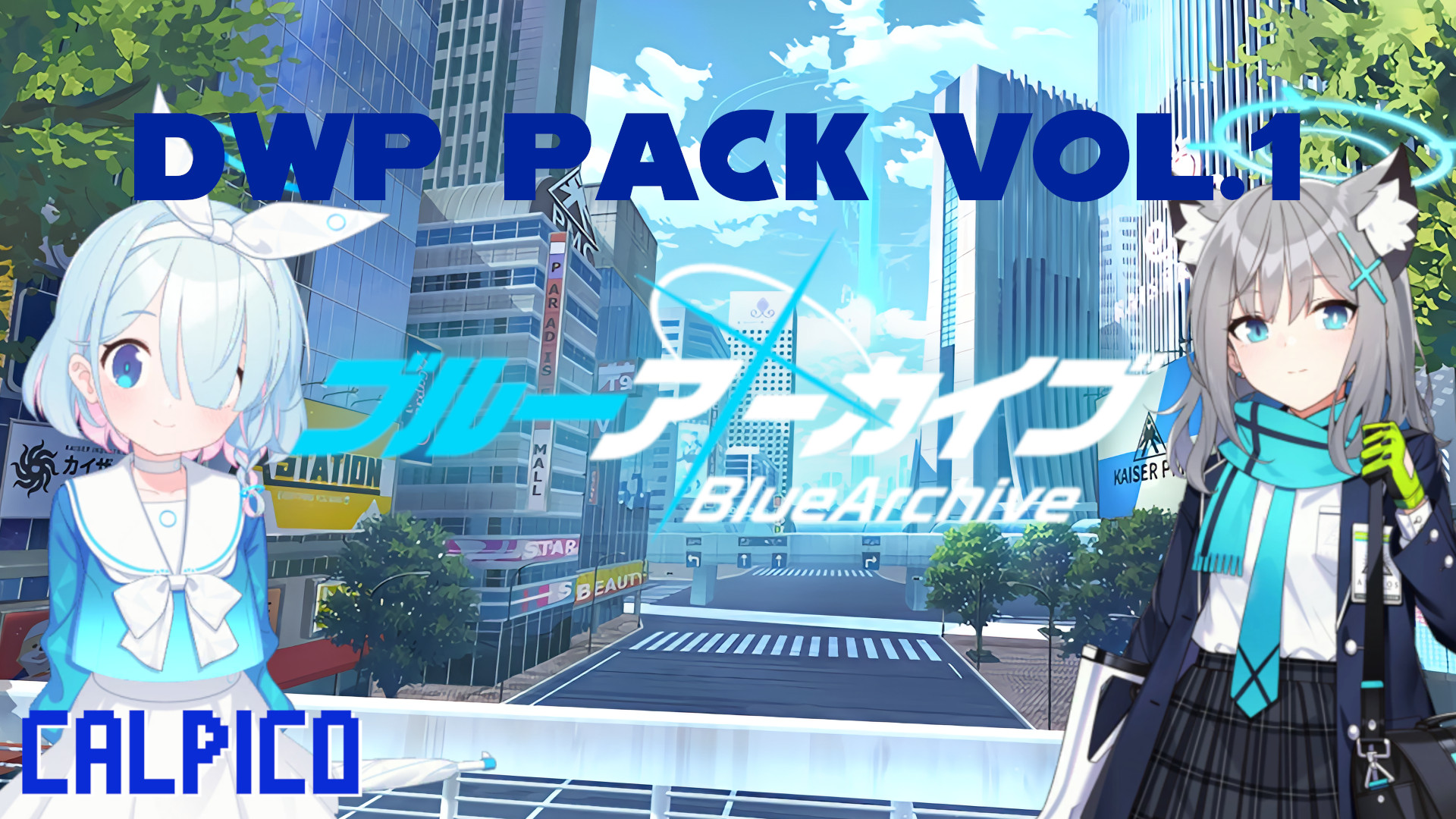 Blue Archive DWP PACK Vol.1 Modding Tool for Friday Night Funkin' | FNF ...