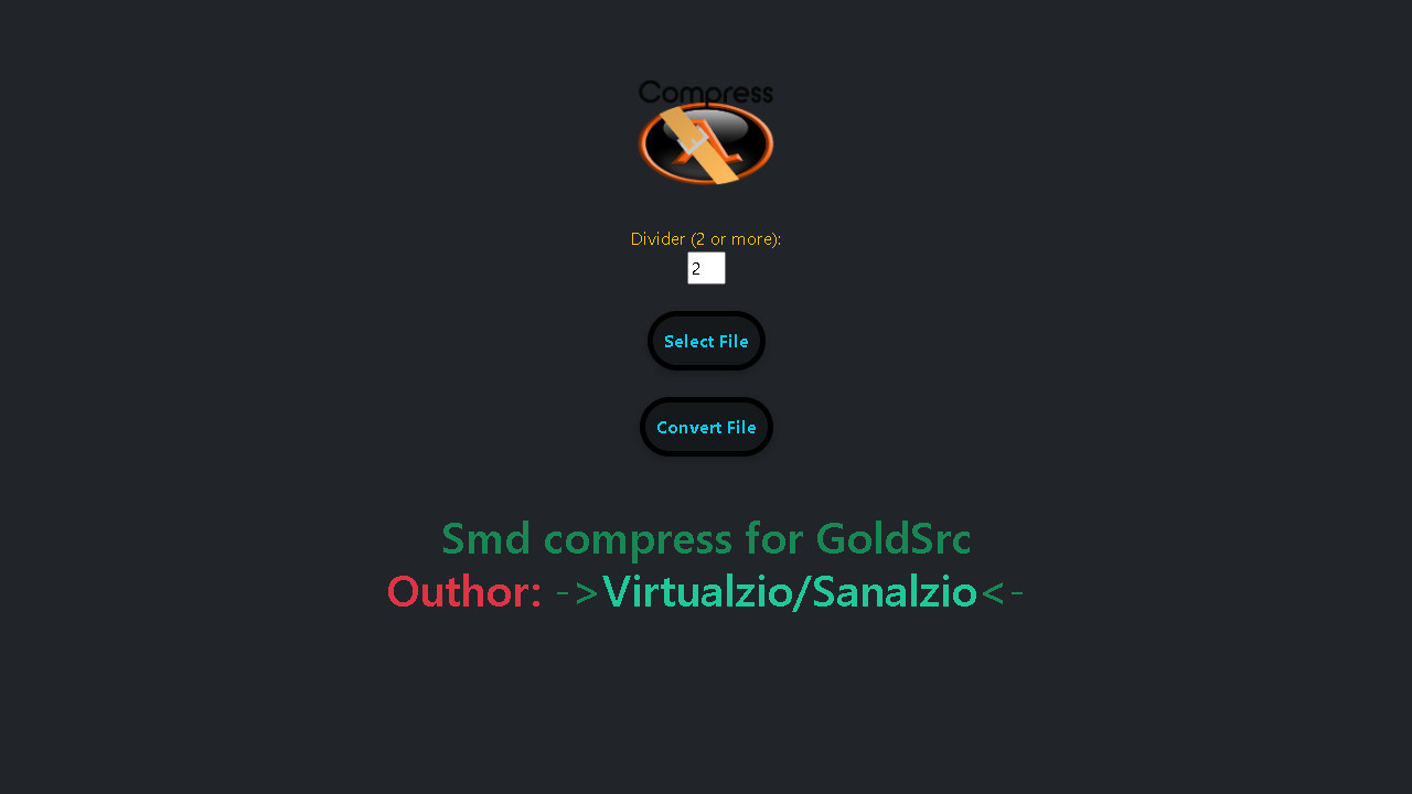 SMD Compress Modding Tool for Goldsource Engine | GoldSrc Modding Tools