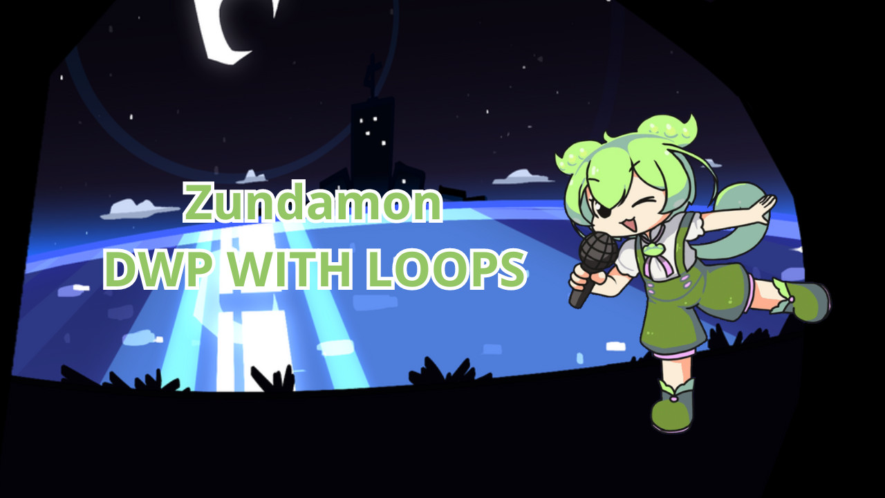 Zundamon DWP WITH LOOPS Modding Tool for Friday Night Funkin' | FNF Modding Tools